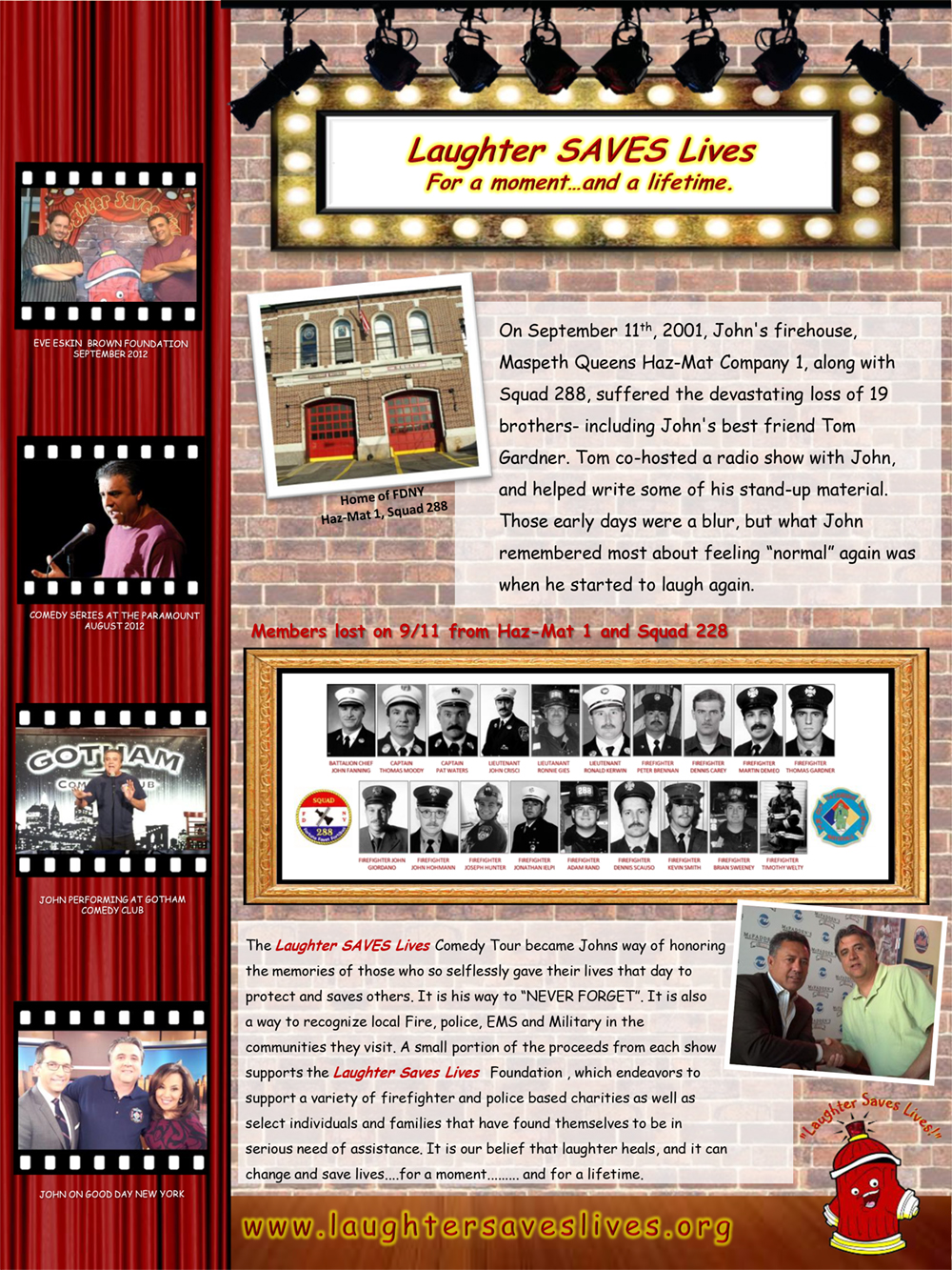 About Laughter Saves Lives – Welcome to the Laughter Saves Lives Foundation