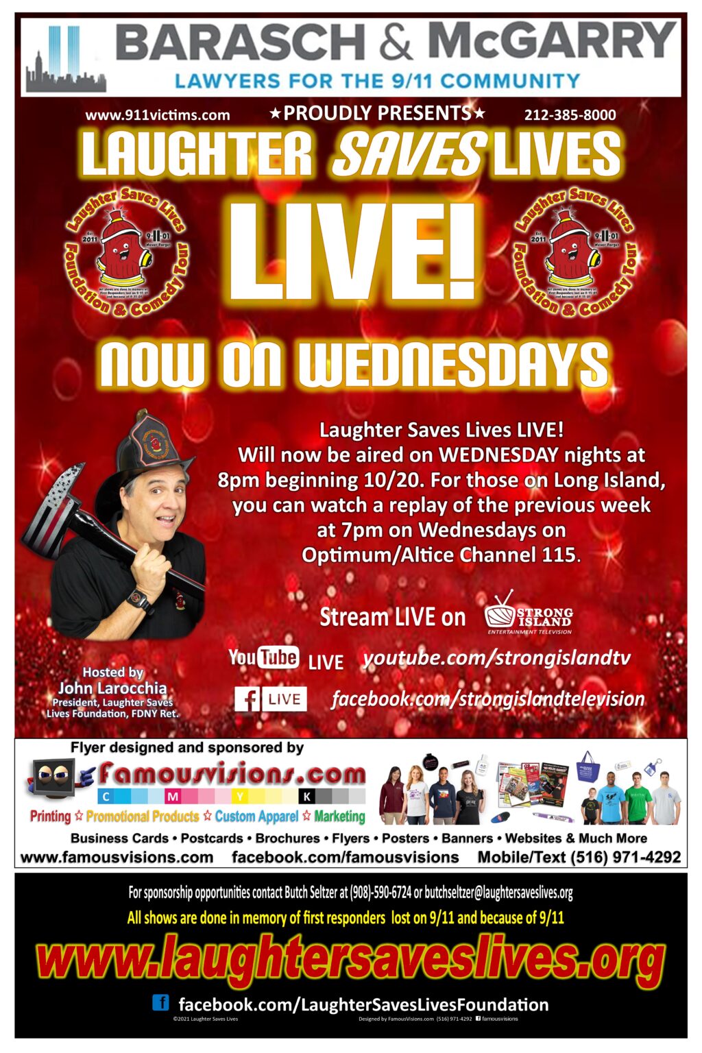 Welcome to the Laughter Saves Lives Foundation – FamousVisions