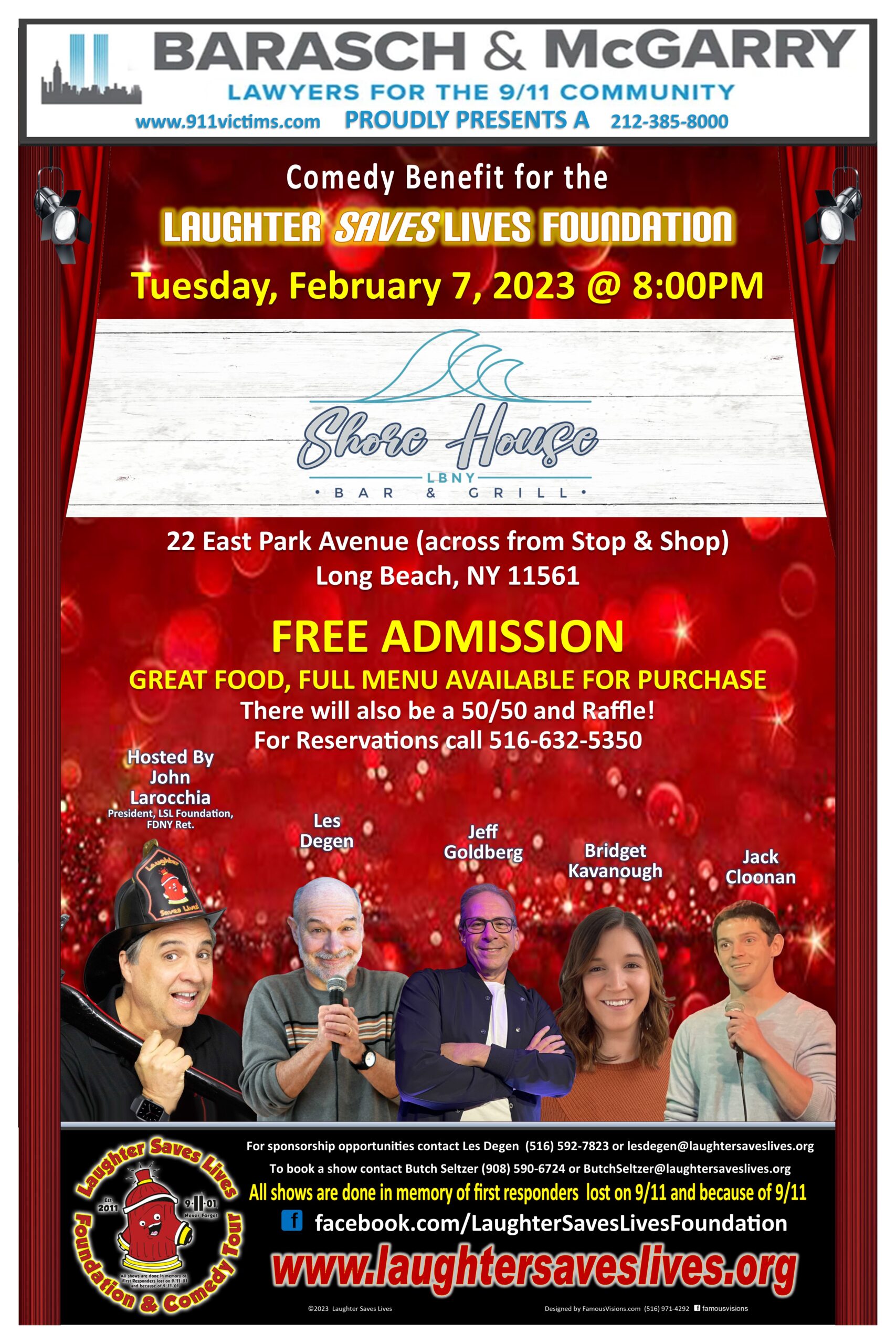 Show Information & Tickets – Welcome to the Laughter Saves Lives Foundation